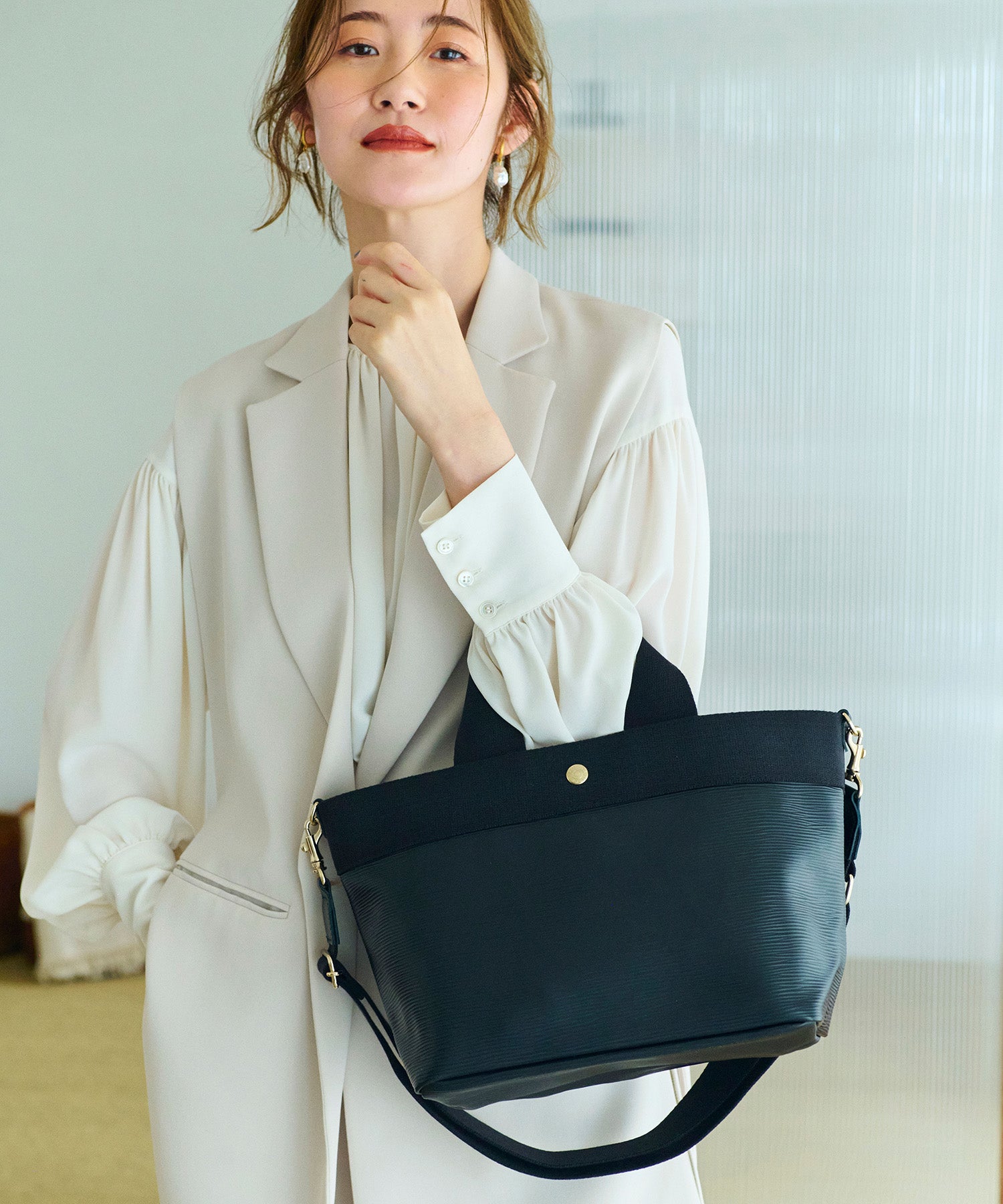 【要望にお応えして新登場！】RIPPLE リプル トート バッグ M（ショルダー付き） – CRICKET WEB